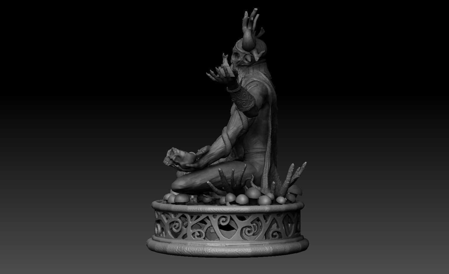 Ayahuasca devil 3D model 3D printable | CGTrader