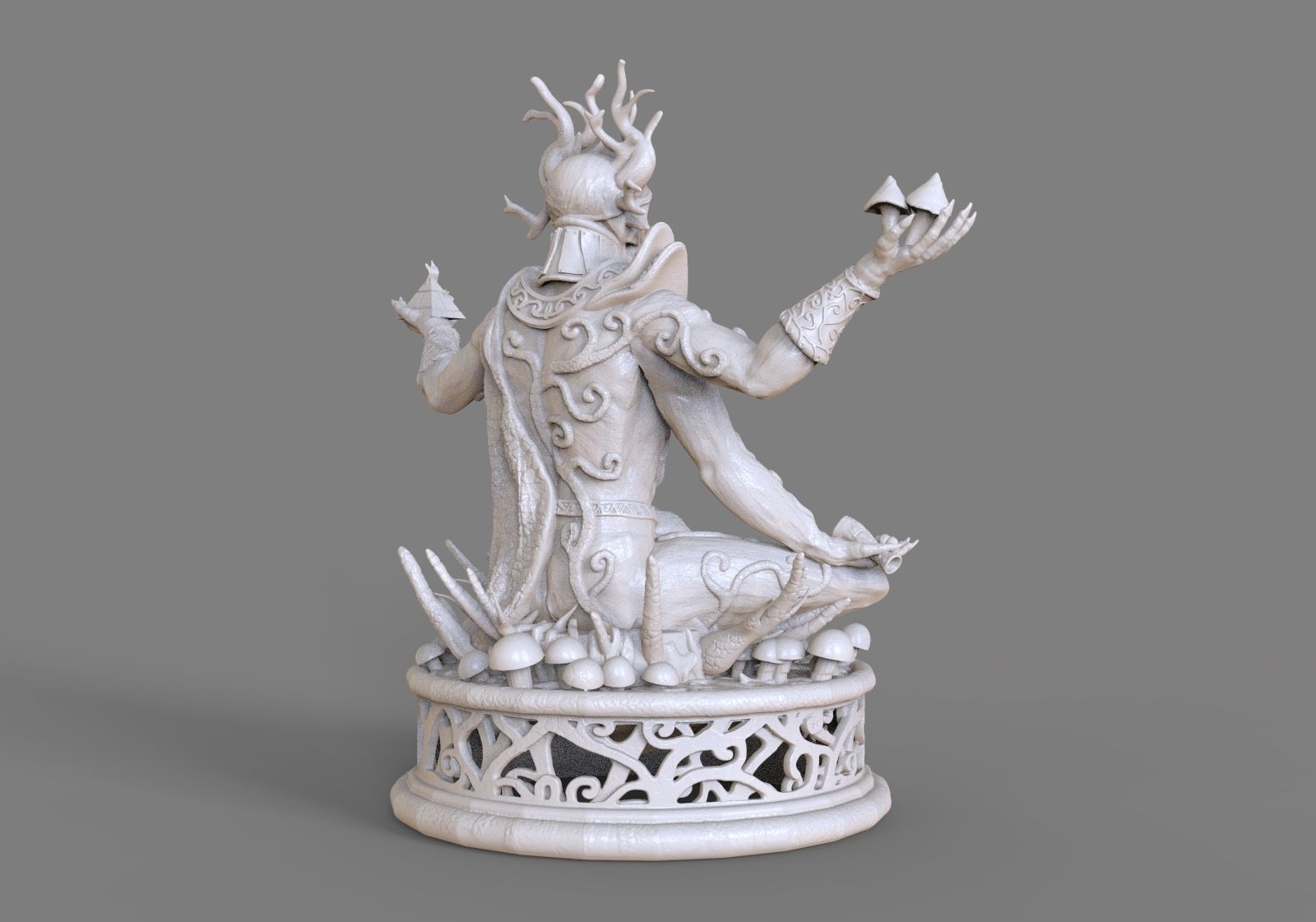 Ayahuasca devil 3D model 3D printable | CGTrader