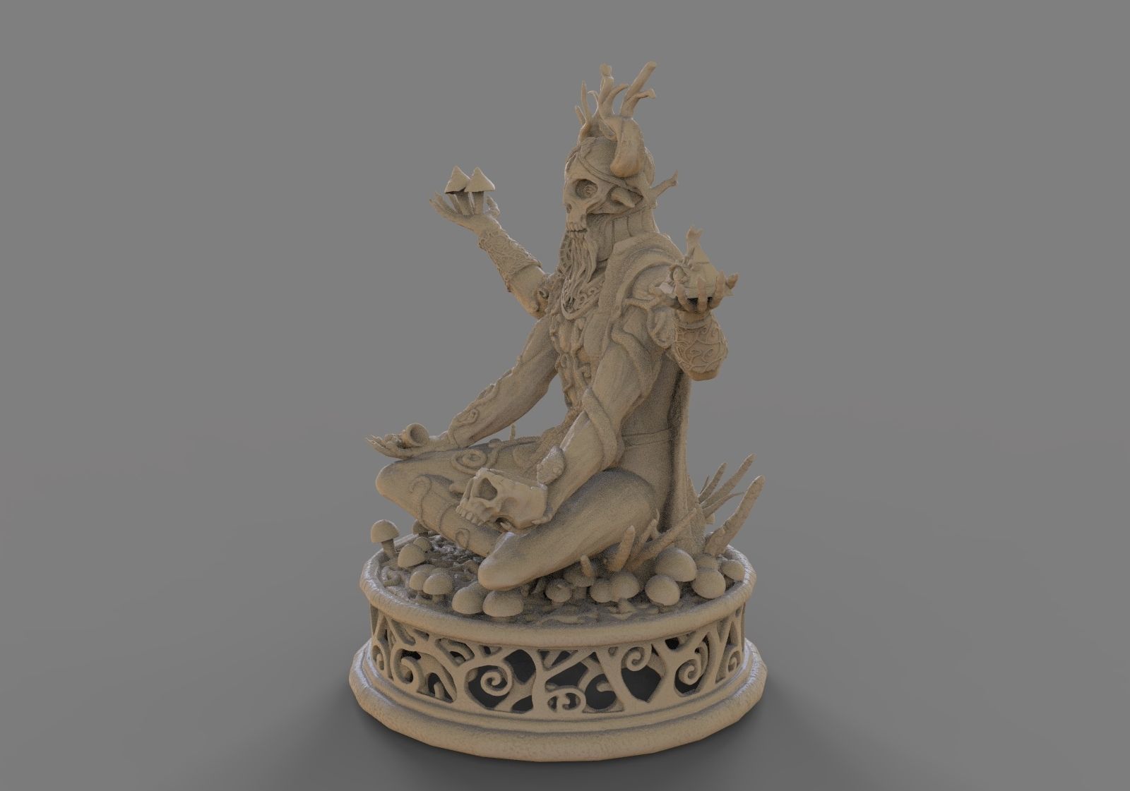 Ayahuasca devil 3D model 3D printable | CGTrader