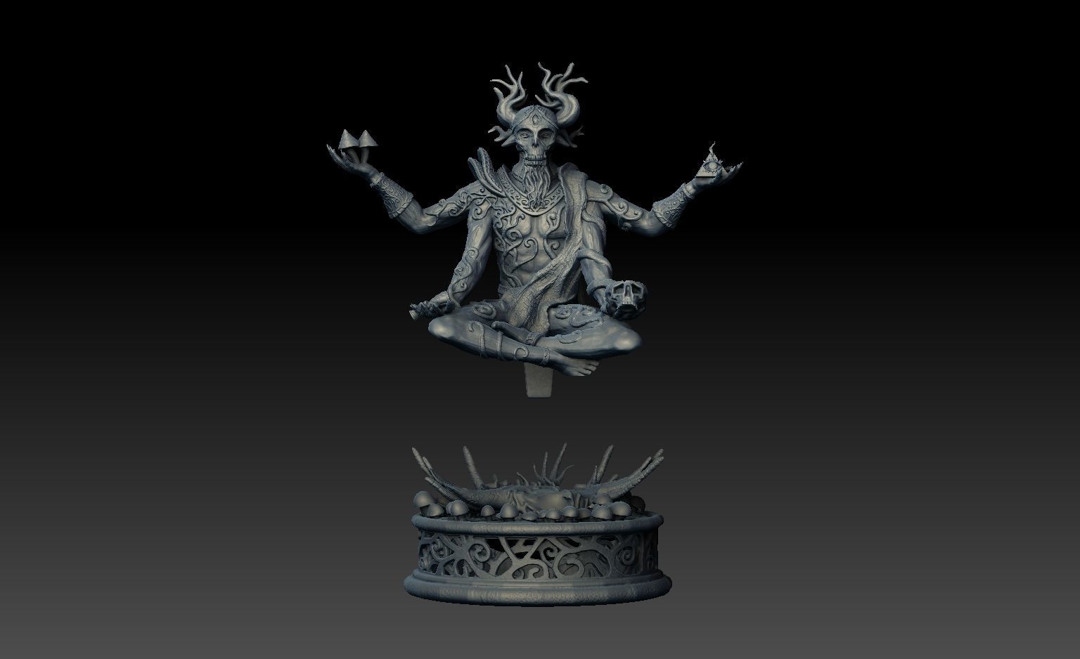 Ayahuasca devil 3D model 3D printable | CGTrader