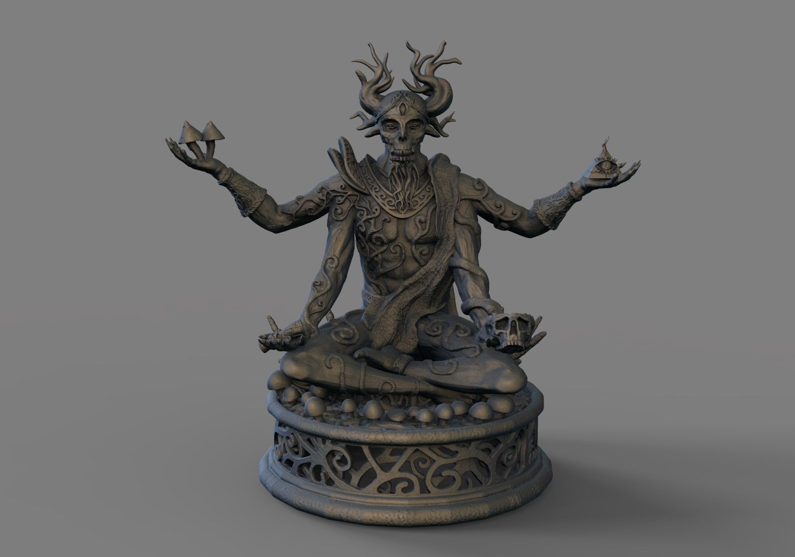 Ayahuasca devil 3D model 3D printable | CGTrader