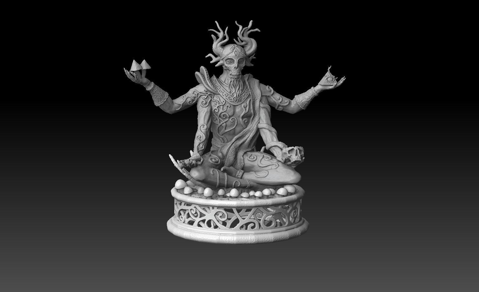 Ayahuasca devil 3D model 3D printable | CGTrader