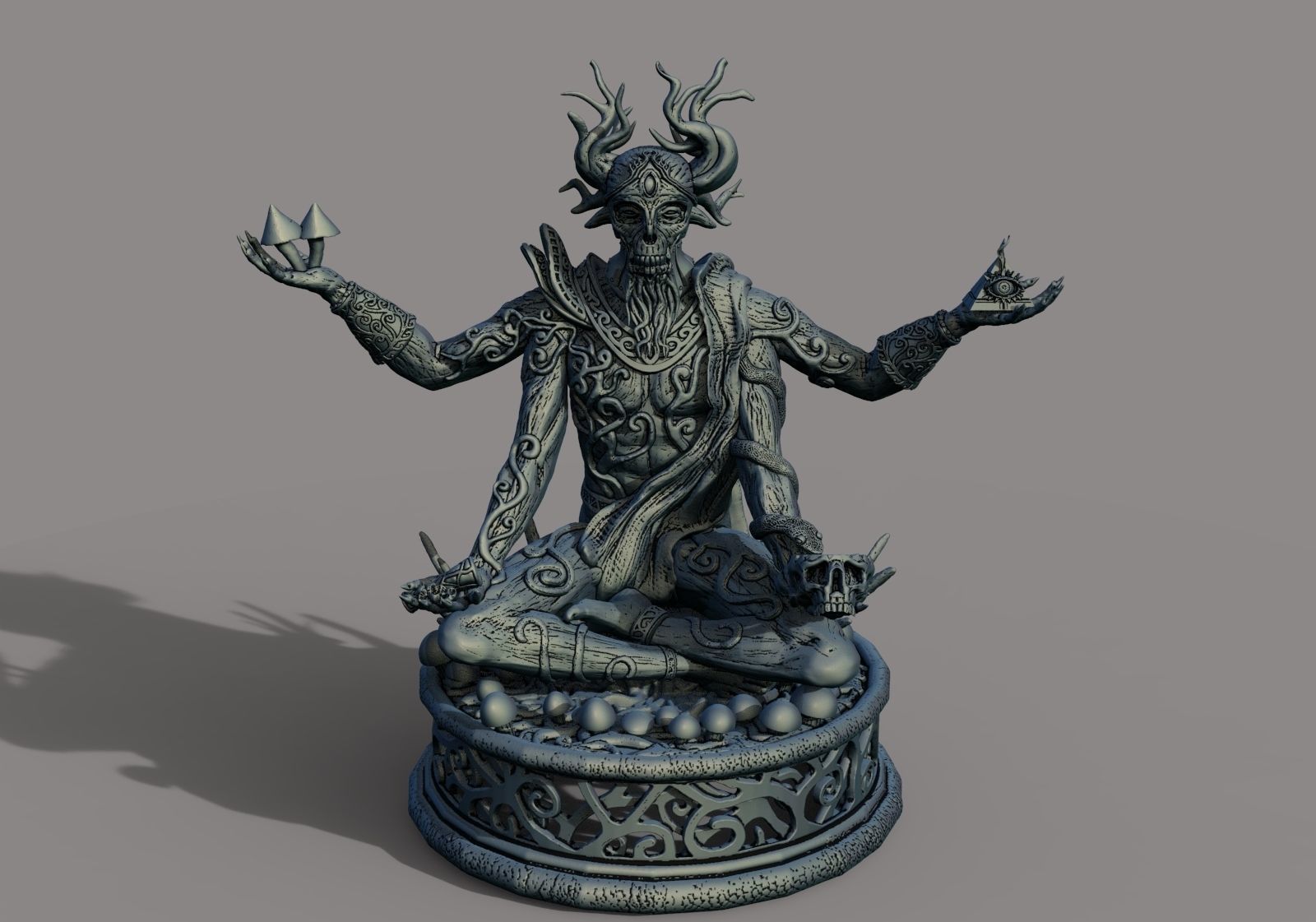 Ayahuasca devil 3D model 3D printable | CGTrader