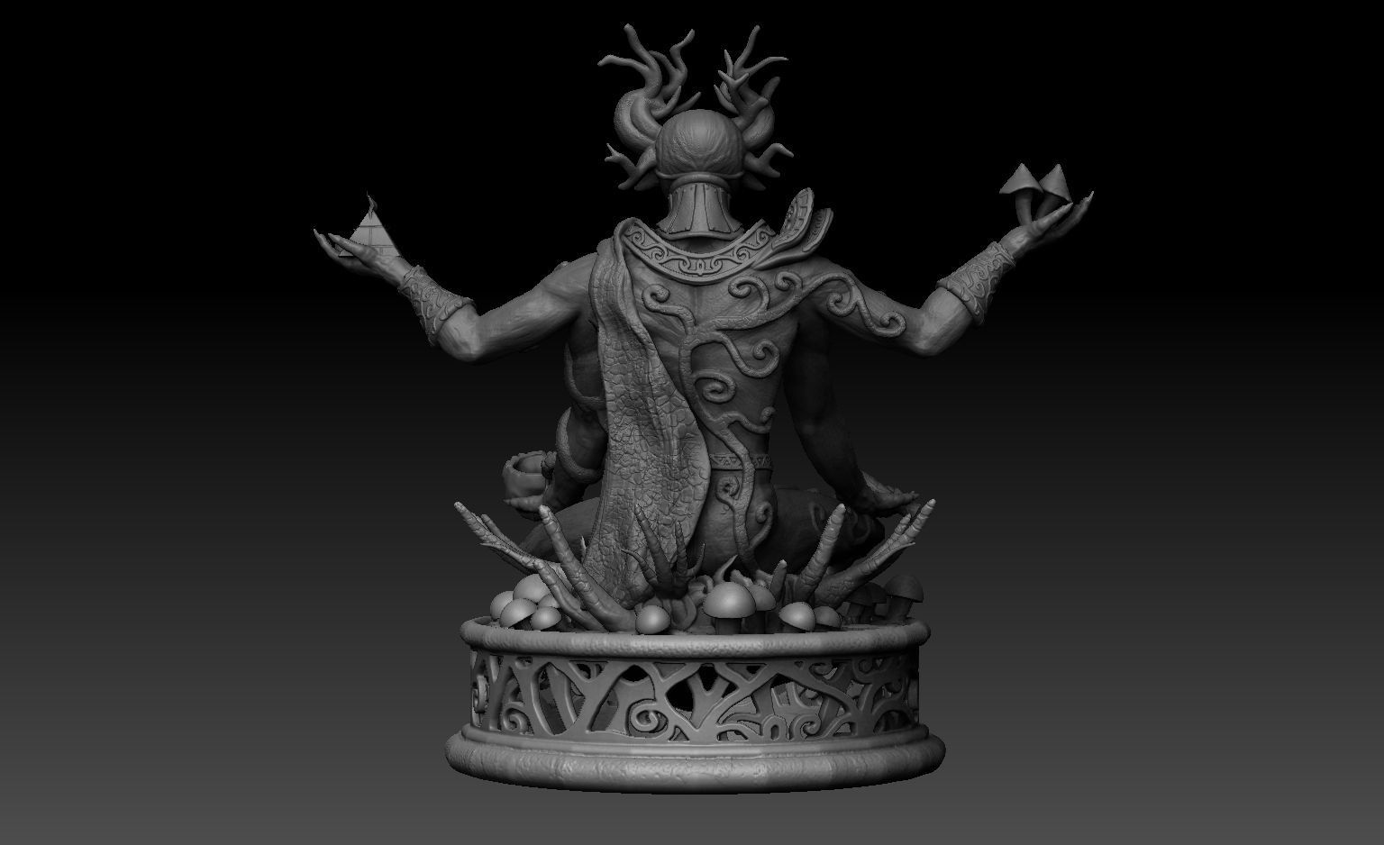 Ayahuasca devil 3D model 3D printable | CGTrader