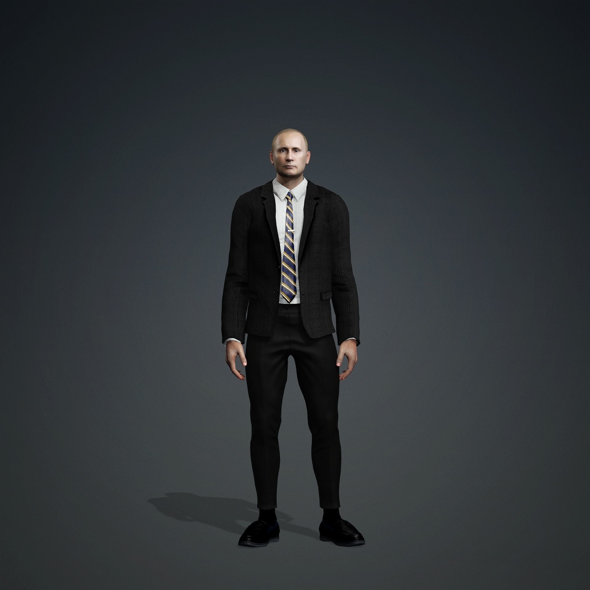 Vladimir Putin 3D model | CGTrader