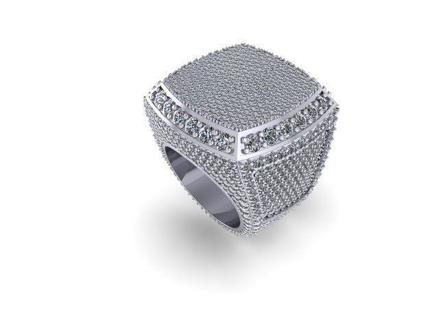 Champions ring size 13 3D model | CGTrader