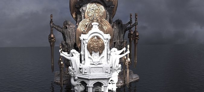 Steampunk Medieval Tower Halloween Tall Kitbash 3D model | CGTrader