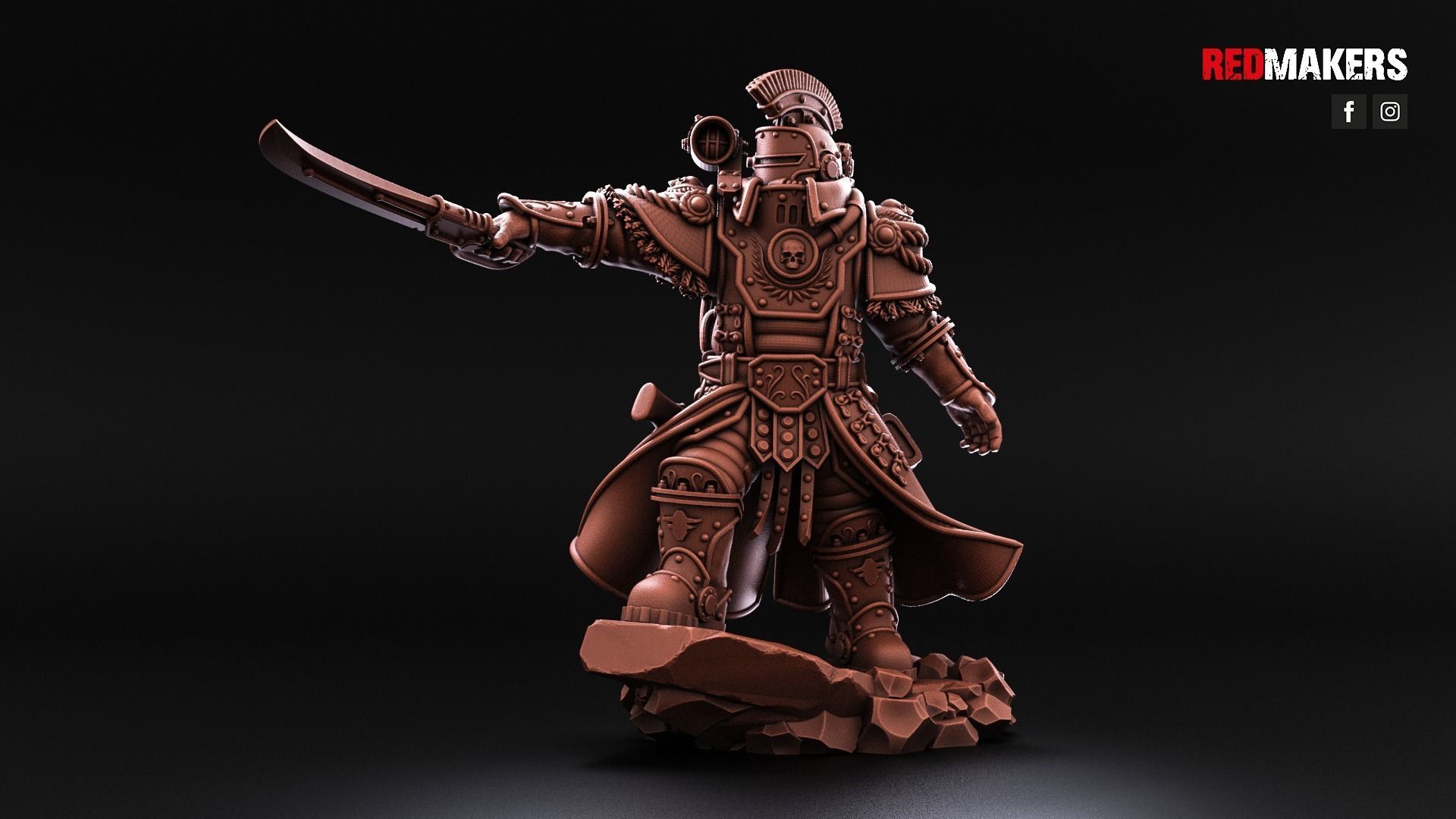 Solar Guard - Officer of the Imperial Force 3D model 3D printable ...