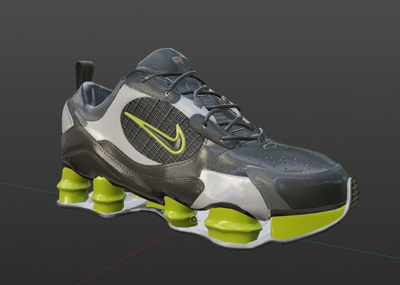 3D model NIke Shox Tl 12 MOLAS VR / AR / low-poly | CGTrader