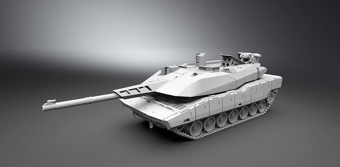 kf51 Panther Scale model 3D model 3D printable | CGTrader