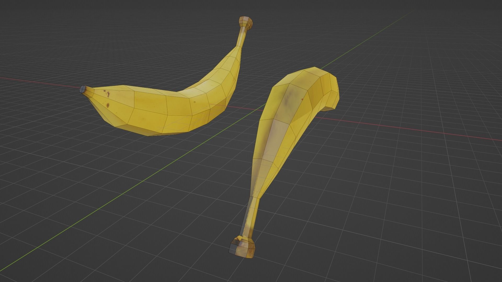 pack of low poly fruits 3D model | CGTrader