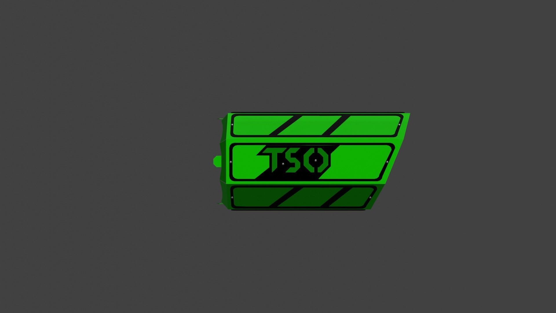 TSO EXHAUST TIP PACK 3D model | CGTrader