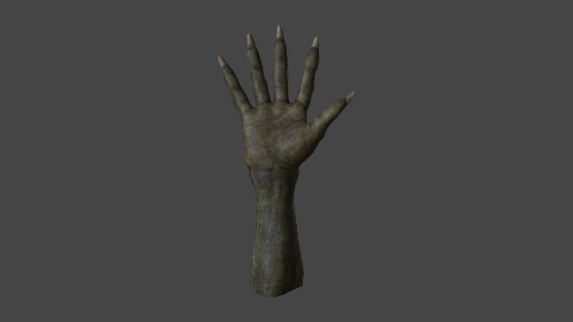 3D model HAND-038 Rigged right hand VR / AR / low-poly | CGTrader