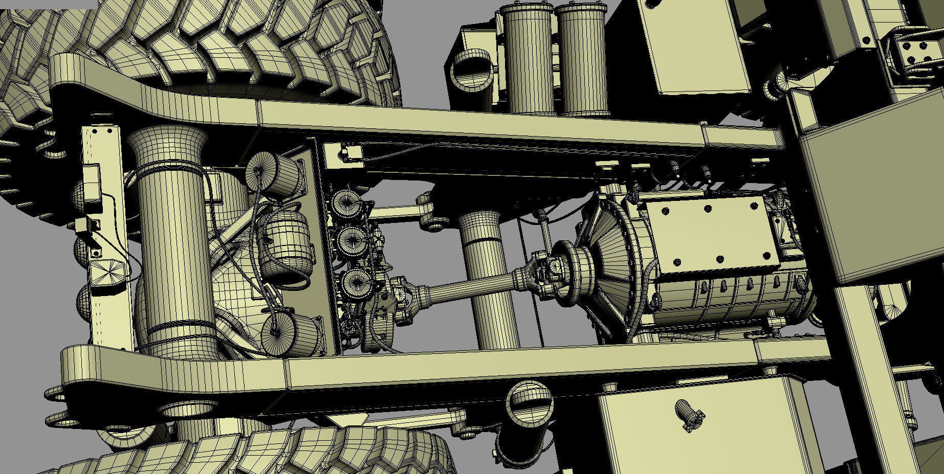 Collection Midsize Construction Machines Komatsu 3D model | CGTrader