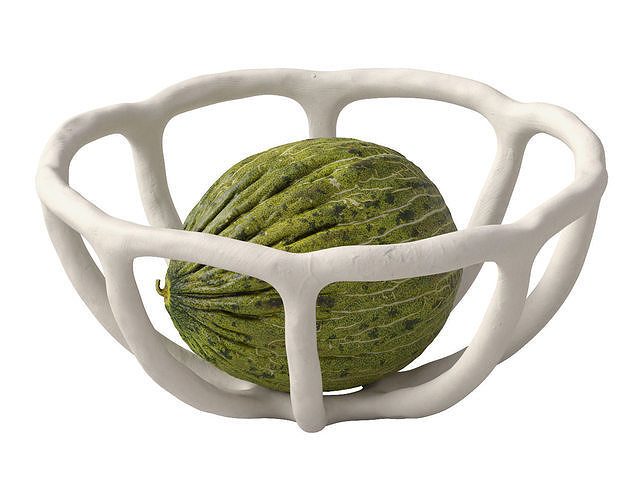 Nested bowl with melon Piel De Sapo 3D model | CGTrader