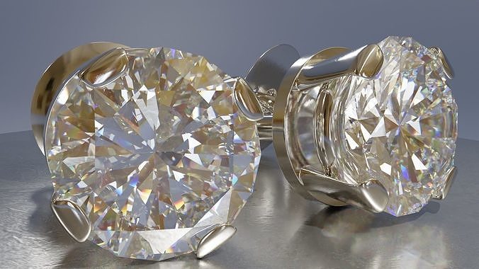 Diamond Jewellery Scene with Blender Cycles 3D model animated | CGTrader