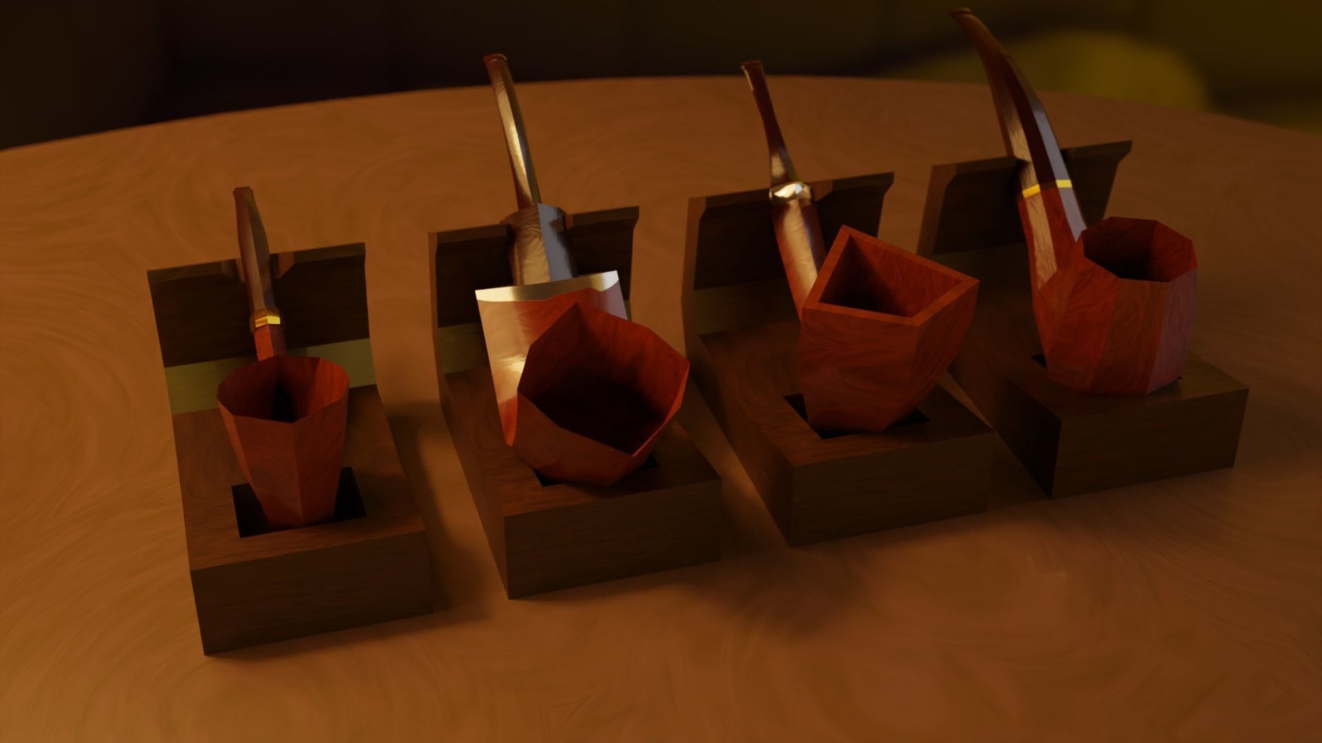 3D model Smoking Pipes Collection VR / AR / low-poly | CGTrader