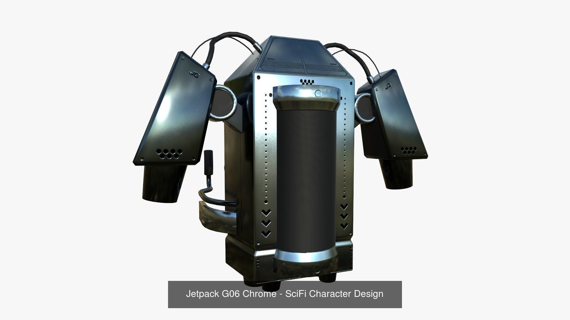 10 Jetpacks G Collection - SciFi Character Design VR / AR / low-poly ...
