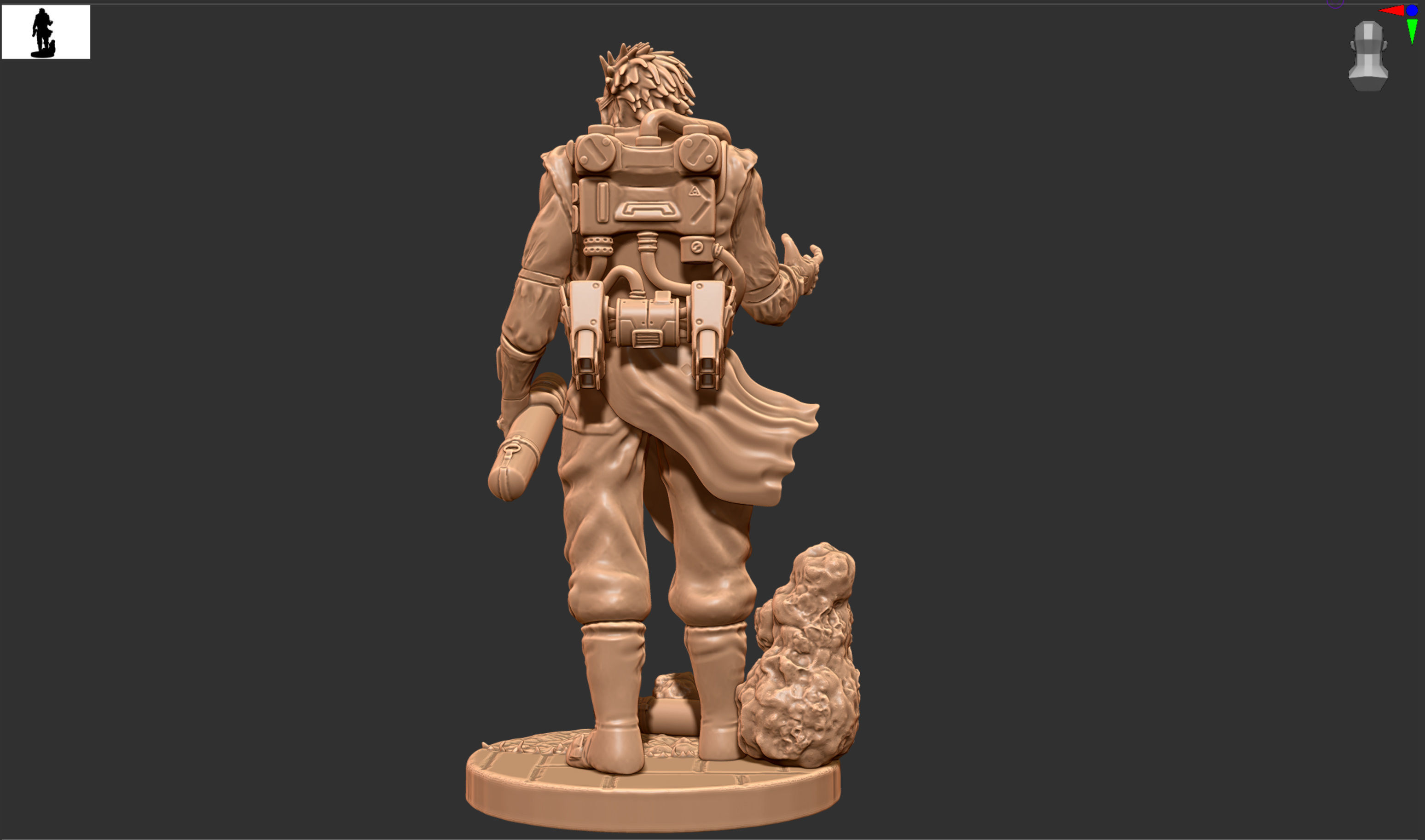 Apex Legends Caustic drops it 3D model 3D printable | CGTrader