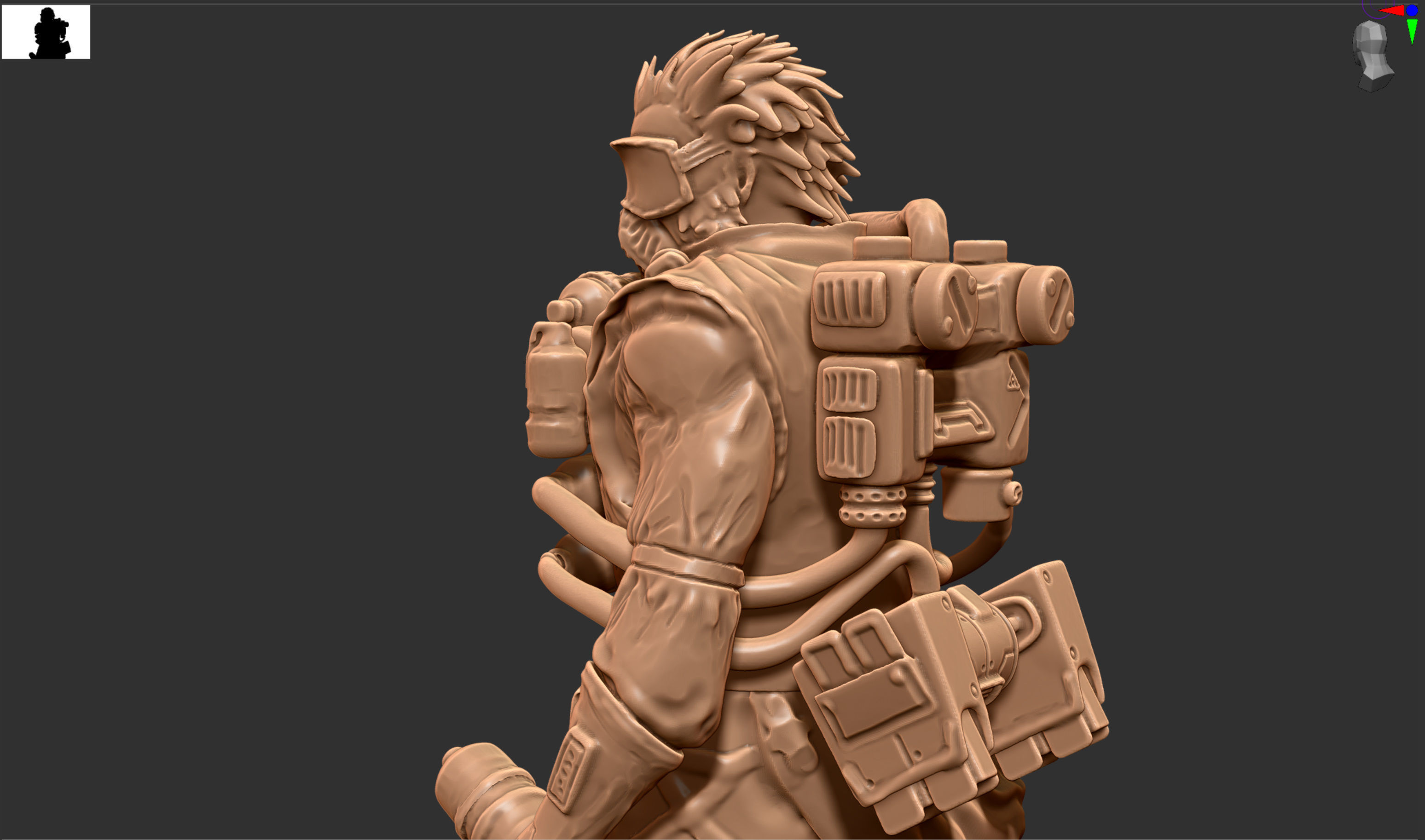 Apex Legends Caustic drops it 3D model 3D printable | CGTrader