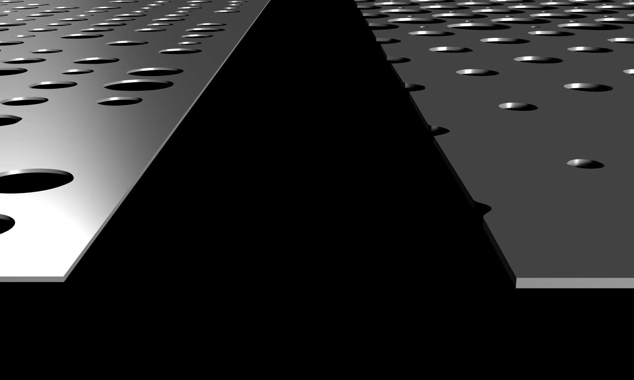 Perforated plate sample -02 3D model | CGTrader