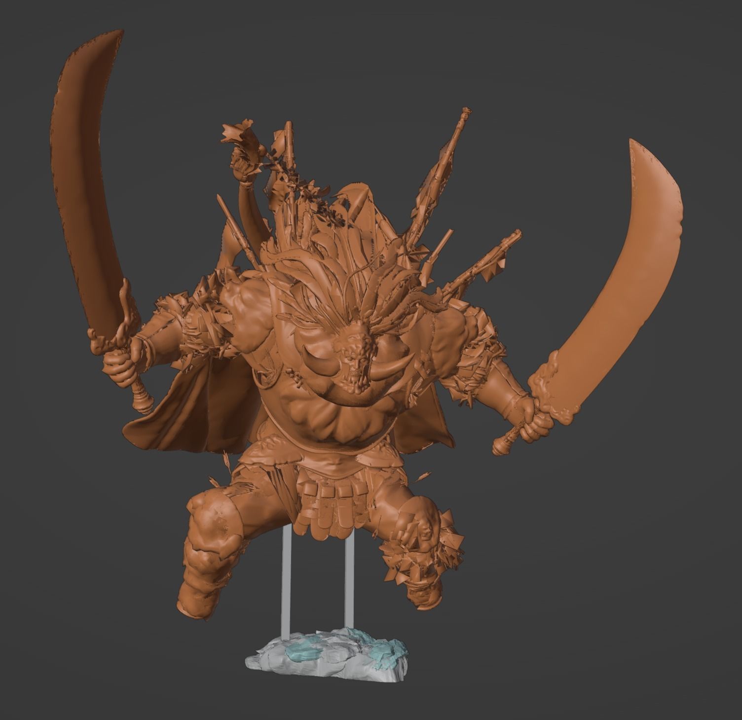 Starscourge Radahn 3D model 3D printable | CGTrader