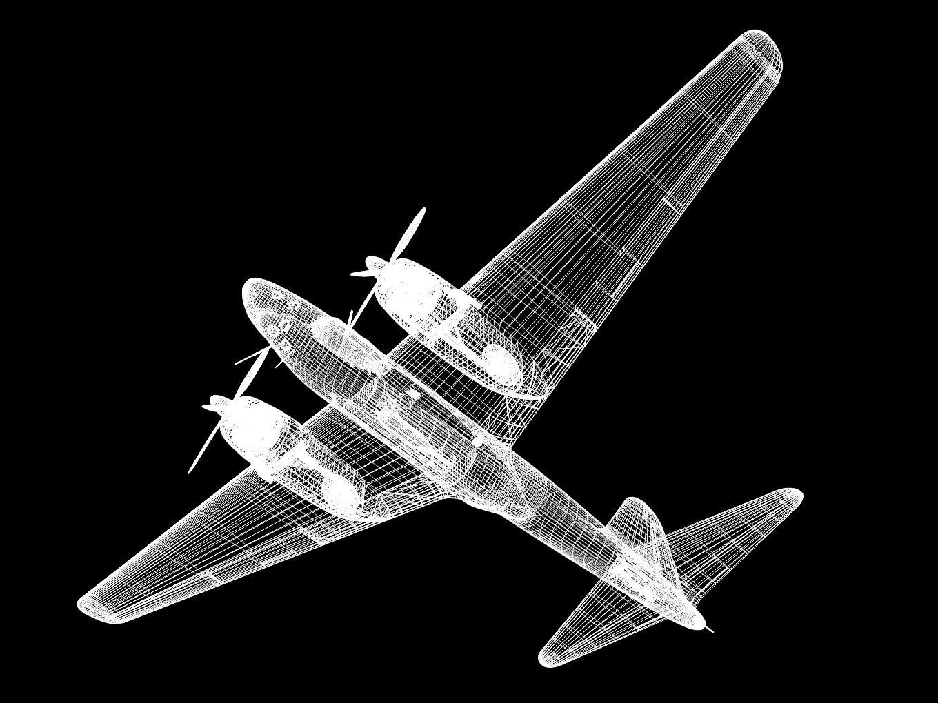 Tachikawa Ki74 Patsy 3D model | CGTrader