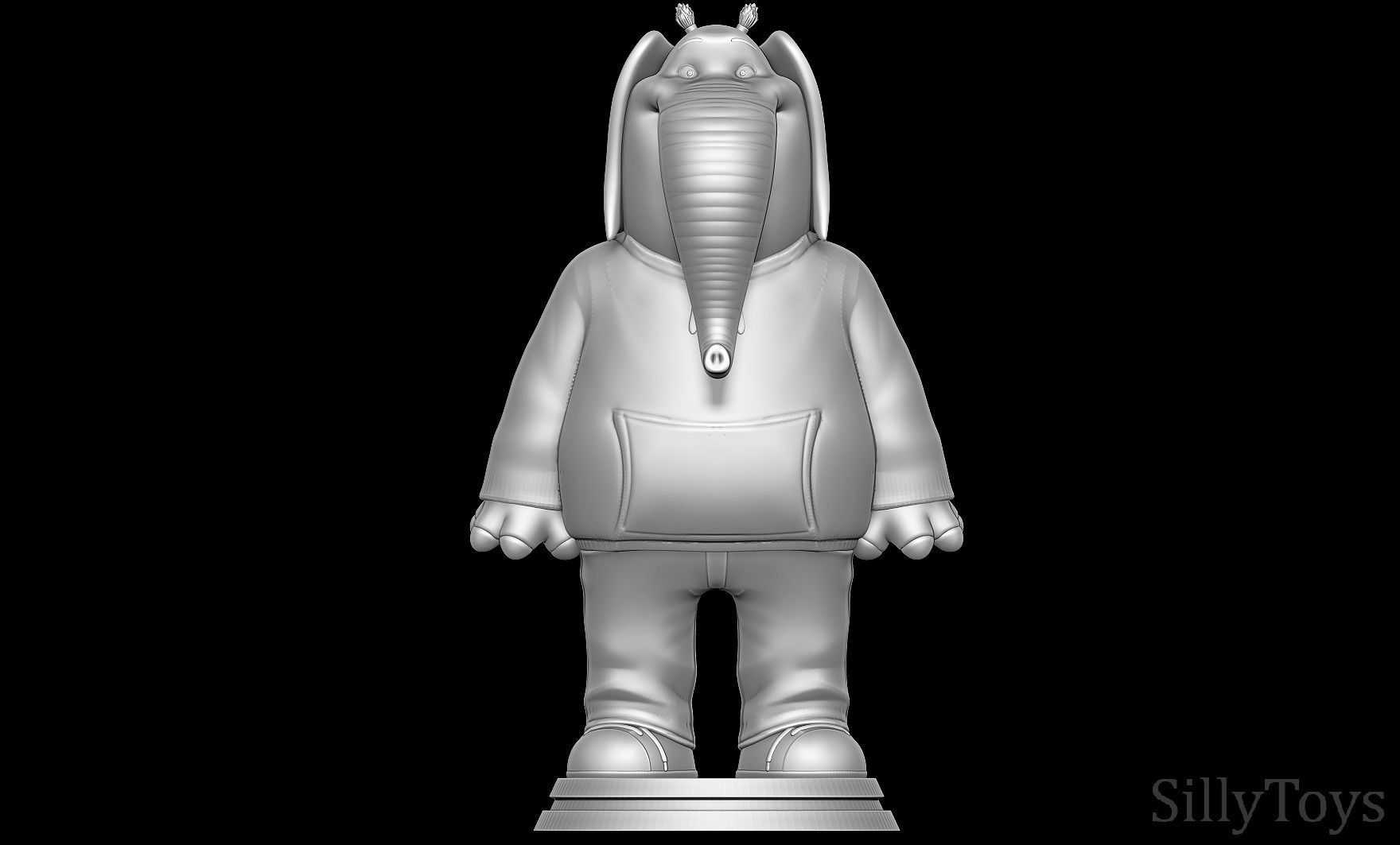Meena - Sing 3D model 3D printable | CGTrader
