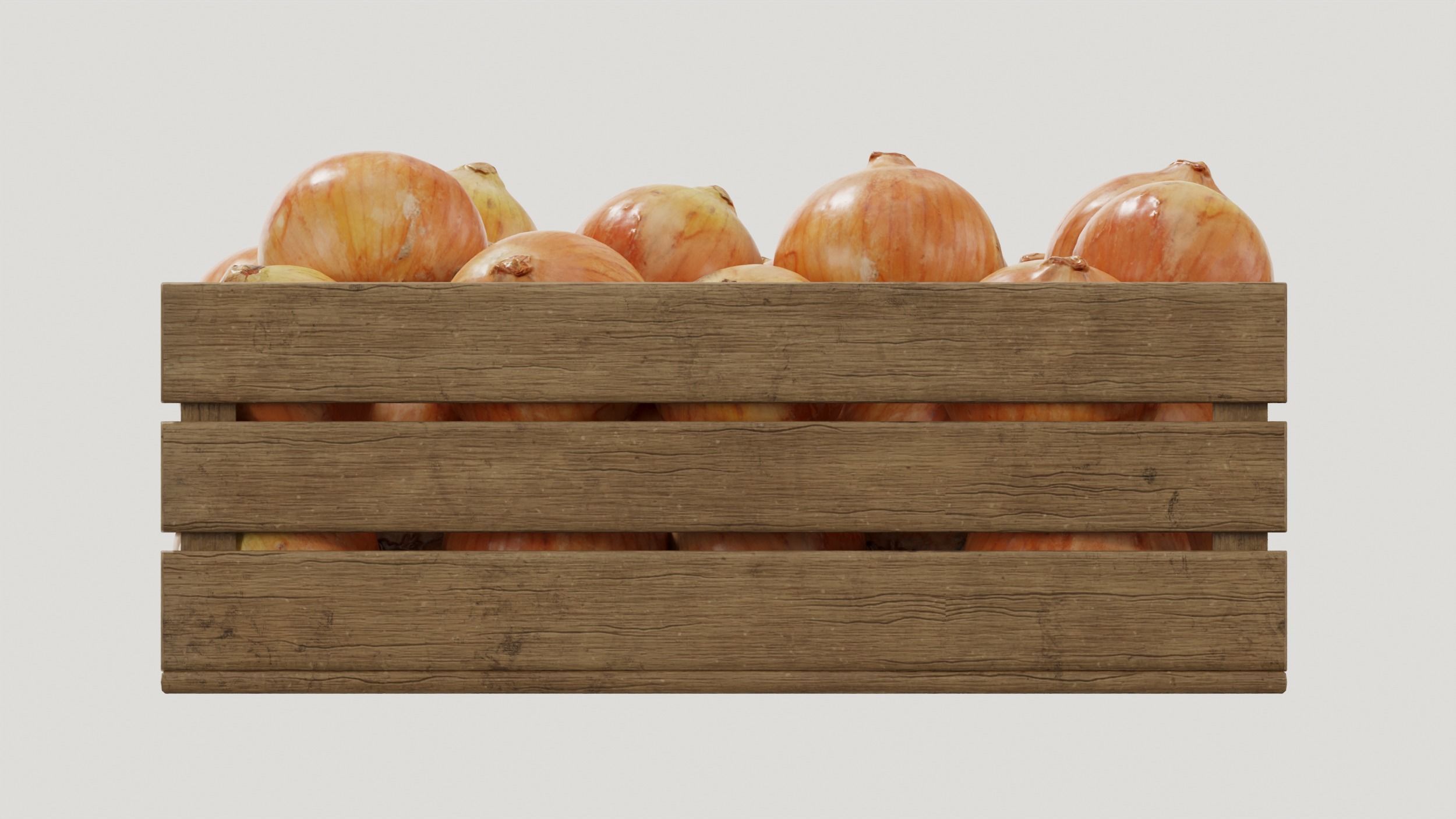 Onion Crates 3D model | CGTrader