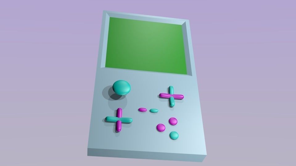 tetris free 3D model | CGTrader