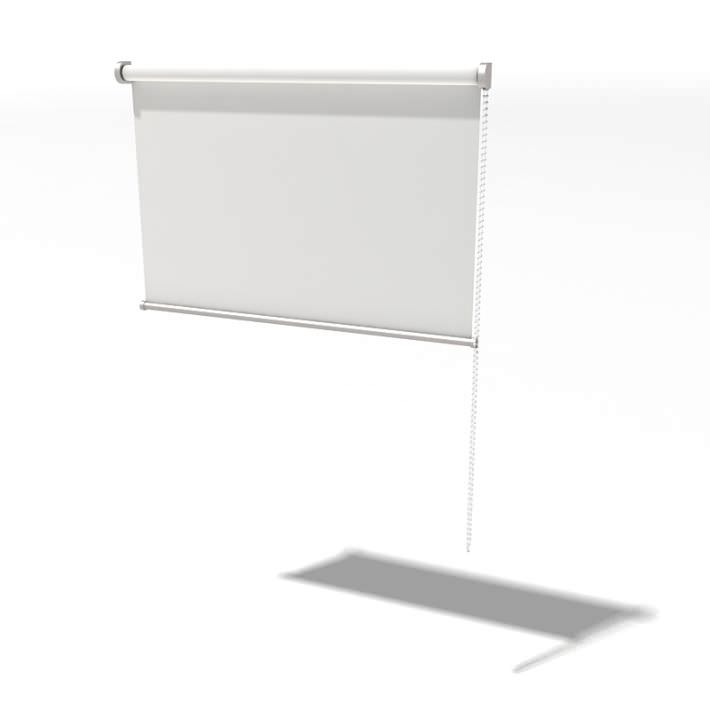 White Window Blind 3D model | CGTrader