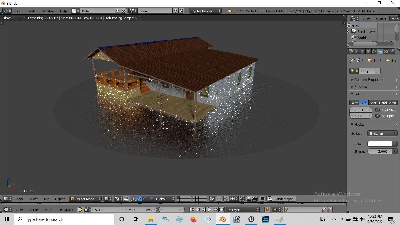 3D model Rumah kayu 001-002 VR / AR / low-poly | CGTrader