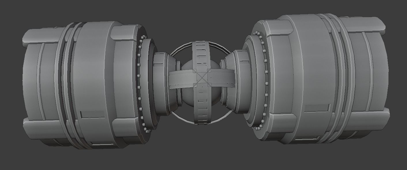 Arc T-24 Custom Bomb free VR / AR / low-poly 3D model | CGTrader