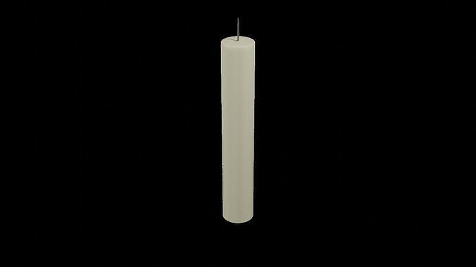 Candle 3D model | CGTrader
