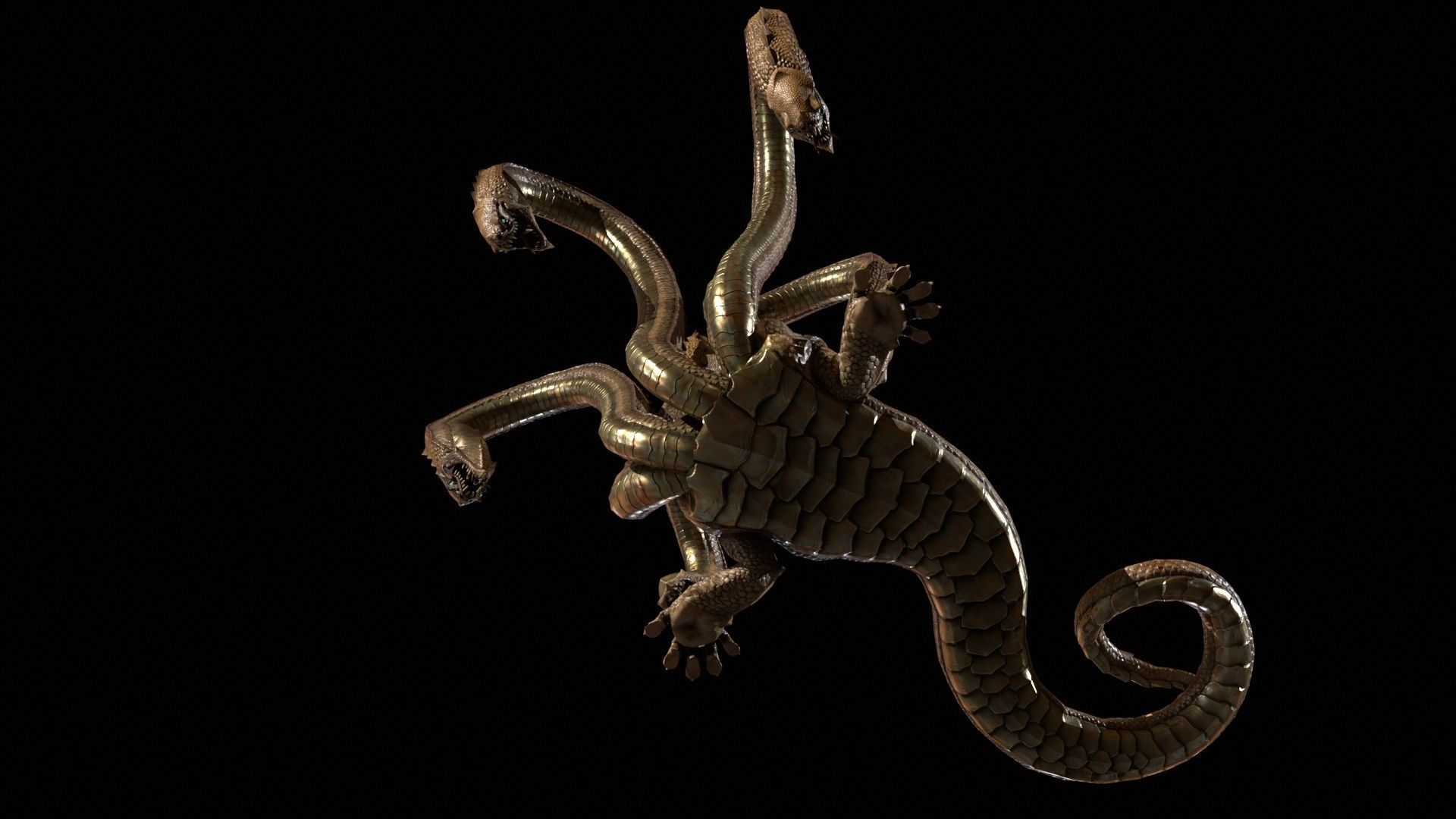 3D model Hydra GR VR / AR / low-poly | CGTrader