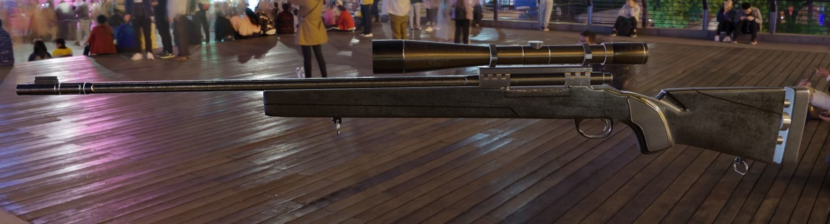 3D model M2400 Sniper Rifle VR / AR / low-poly rigged | CGTrader