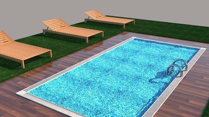 Swimming Pool 3D model | CGTrader