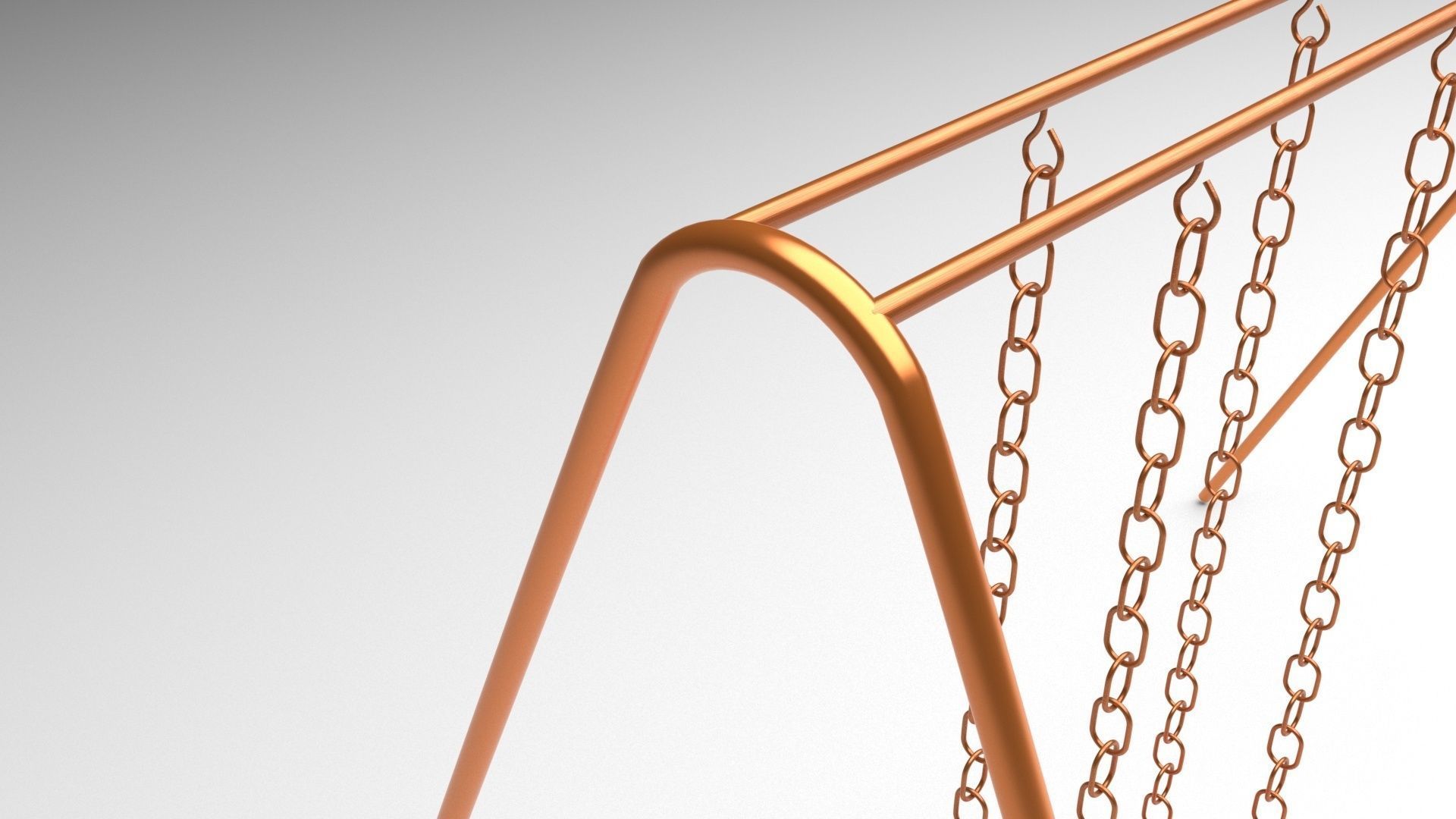Swinging Swing 3D model animated | CGTrader