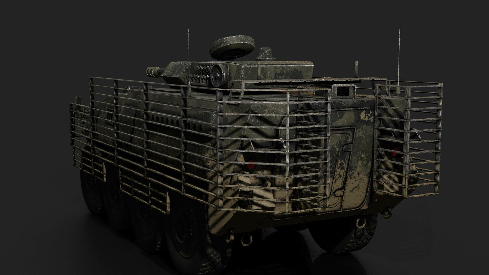 3D model military tank VR / AR / low-poly | CGTrader