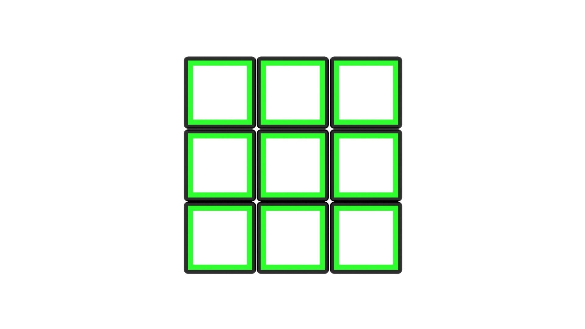 Rubiks Cubes Skeleton Collection 3D model | CGTrader