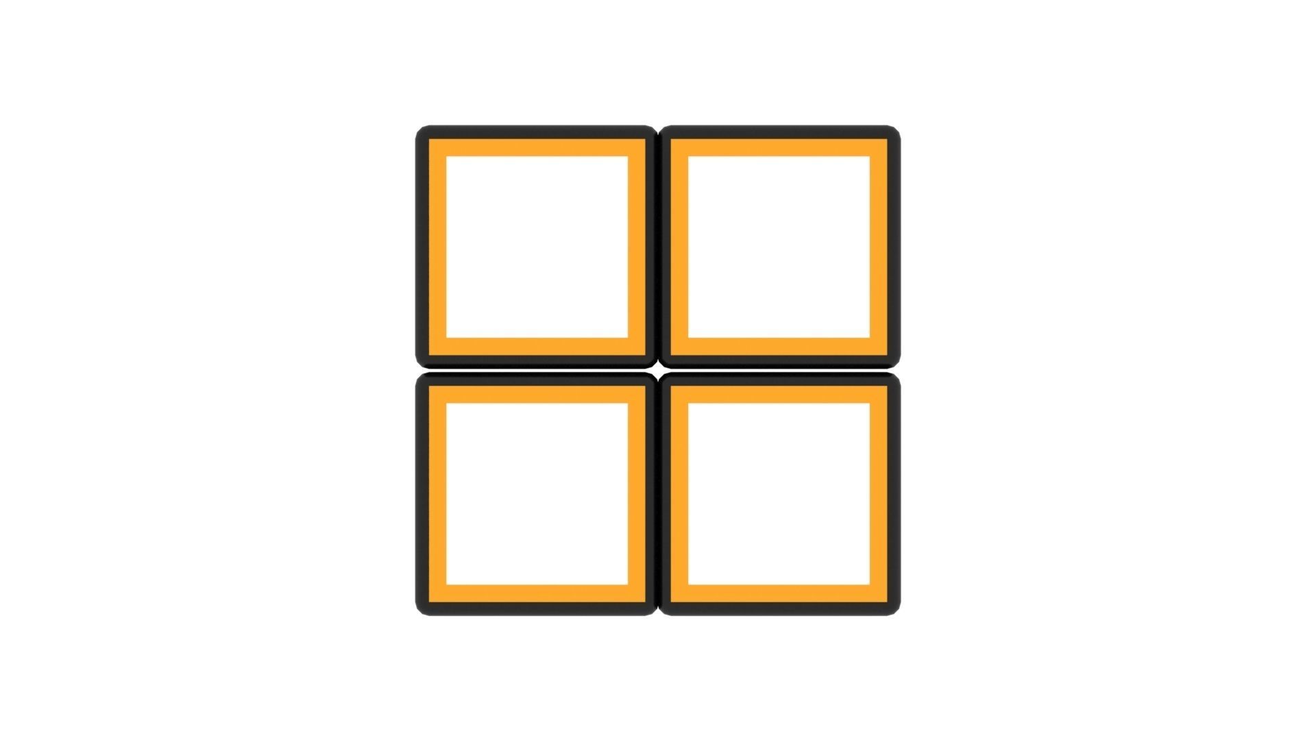 Rubiks Cubes Skeleton Collection 3D model | CGTrader