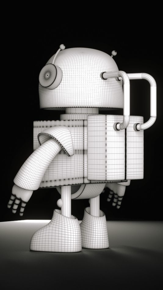 Mini Robot 3D model | CGTrader