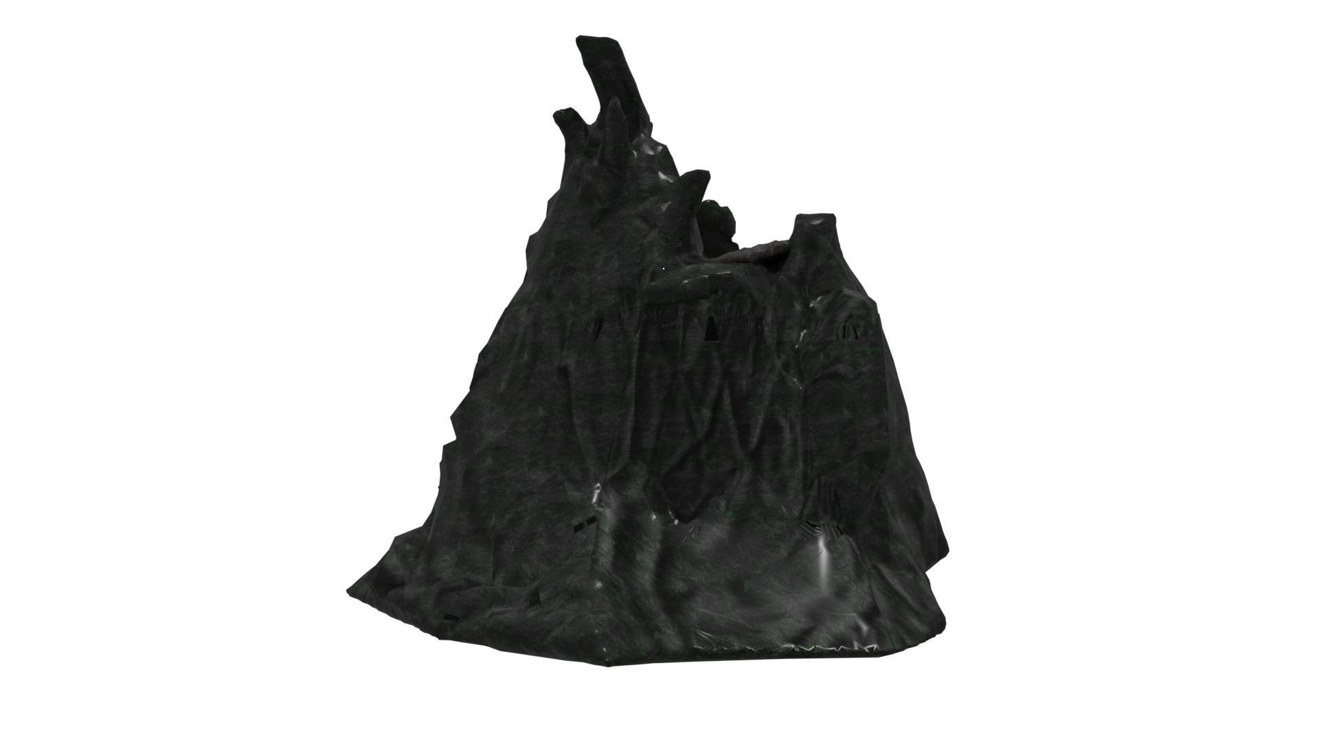 3D model Stairs in the Mountain to Heaven Low poly VR / AR / low-poly ...