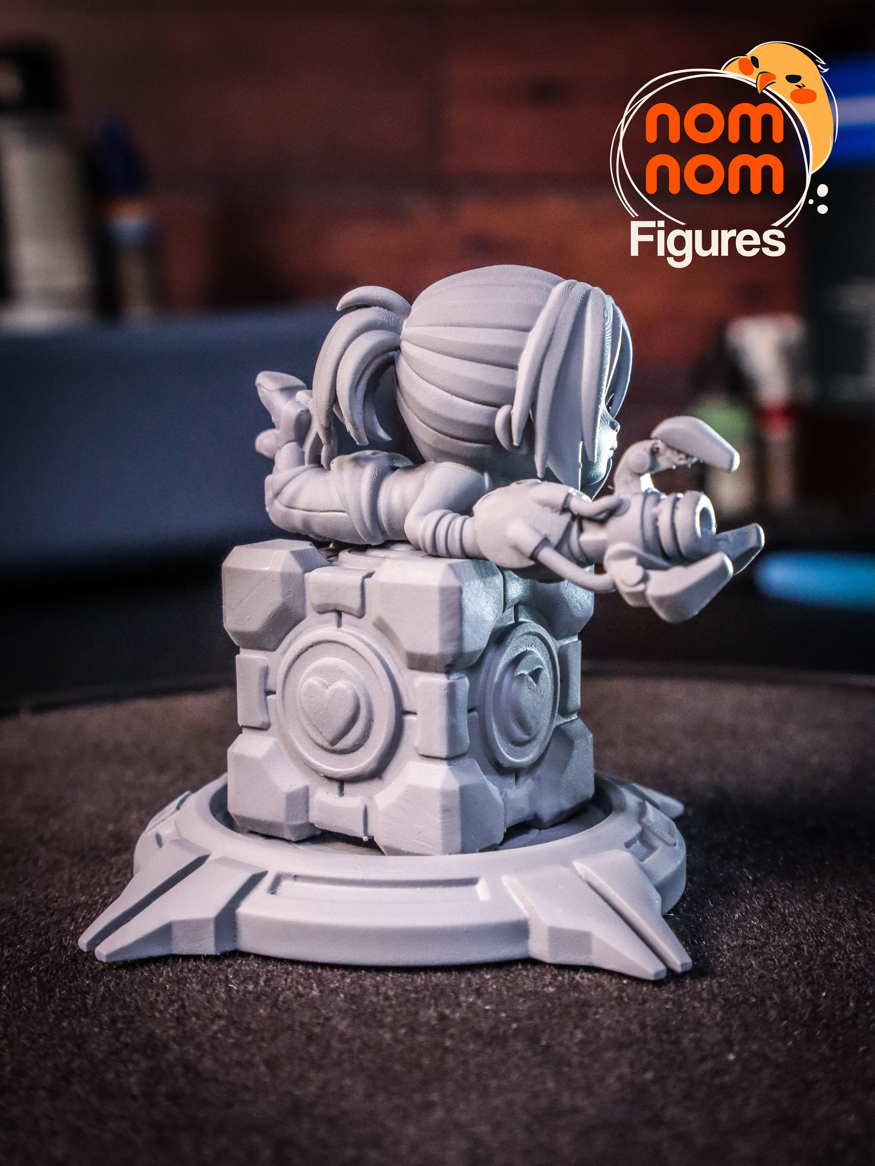 Chibi Chell - Portal 3D model 3D printable | CGTrader