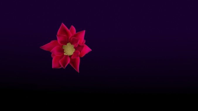 flower free 3D model | CGTrader