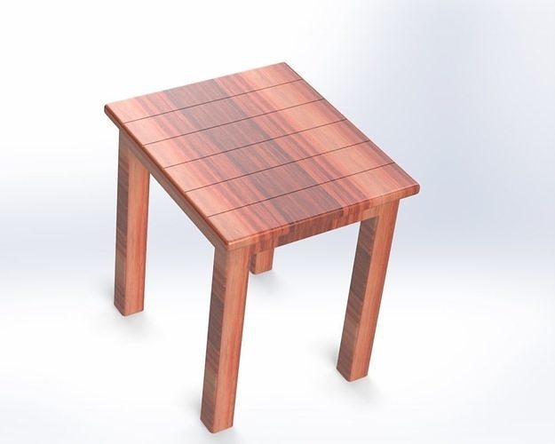 tahta masa 3D model | CGTrader