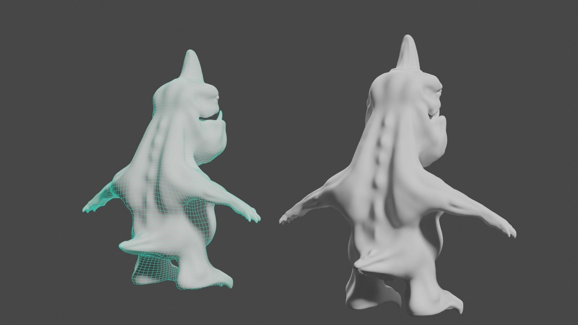 3D model Gargoyle alive low poly VR / AR / low-poly | CGTrader