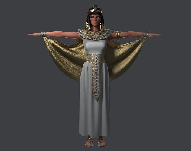 Cleopatra 3D model | CGTrader