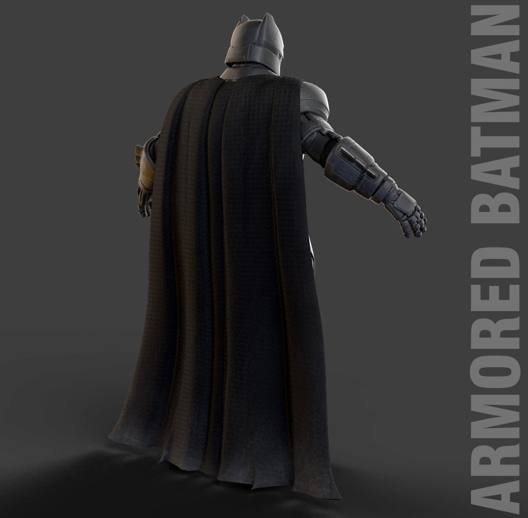 Armored Batman 3D model | CGTrader