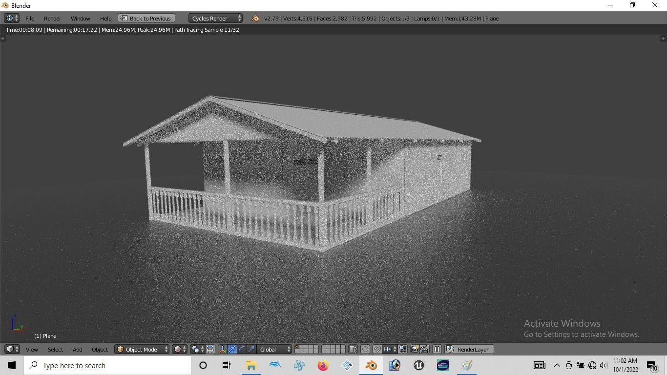 3D model Rumah kayu 003-004 VR / AR / low-poly | CGTrader